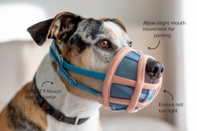 How to Make a DIY Dog Muzzle Out of Gauze or Fabric in 5 Easy Steps ...